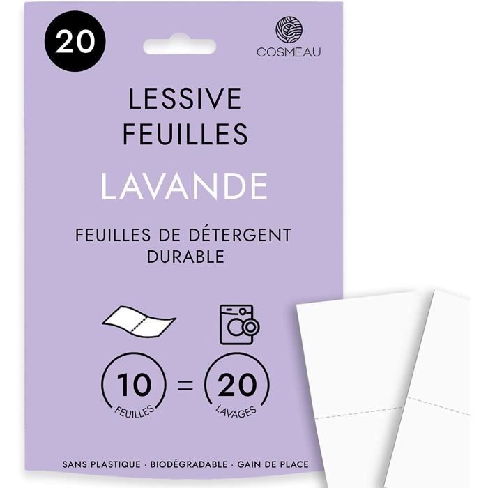 Lessive Feuilles Frais De Printemps - 120 Feuilles - Feuilles De ...