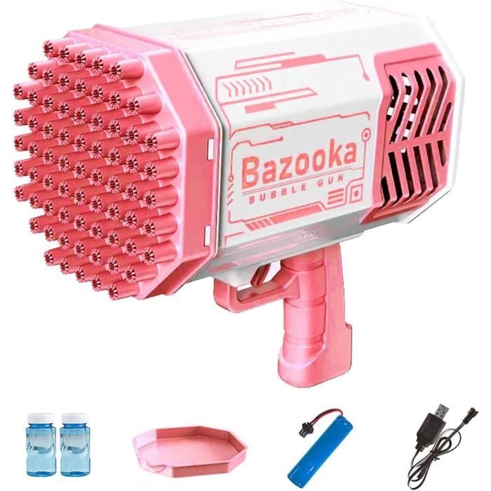 Bazooka Bubble Machine, Machine A Bulle, Machines À Bulles De Savon, 69 Trous Gatling Pistolet À ...