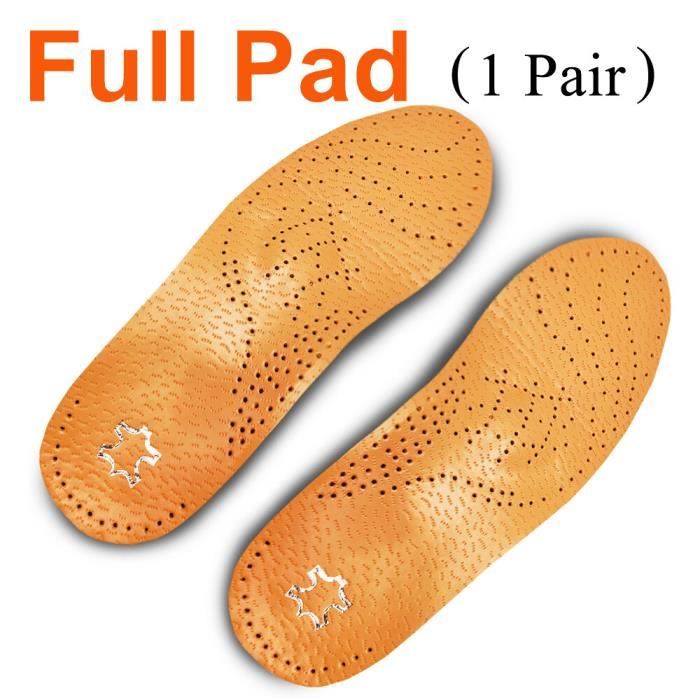 Talonnette,WINRUOCEN-Semelles intérieures en cuir pour pieds plats,l ...