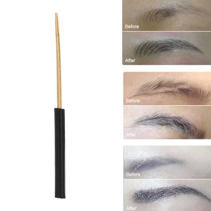 SIB 10pcs - set jetable microblading sourcil ombrage lame aiguille ...