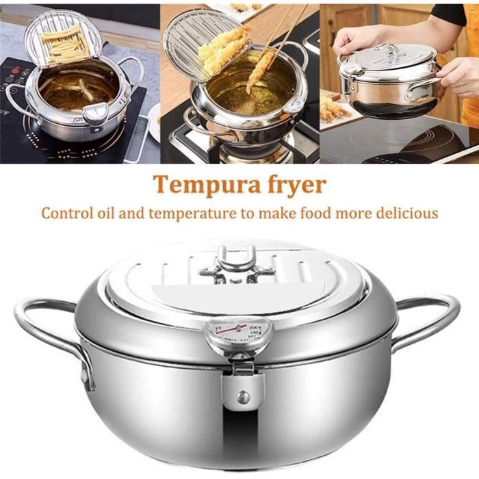 FRITEUSE Friteuse Tempura De Style Japonais Mini Friteuse ...