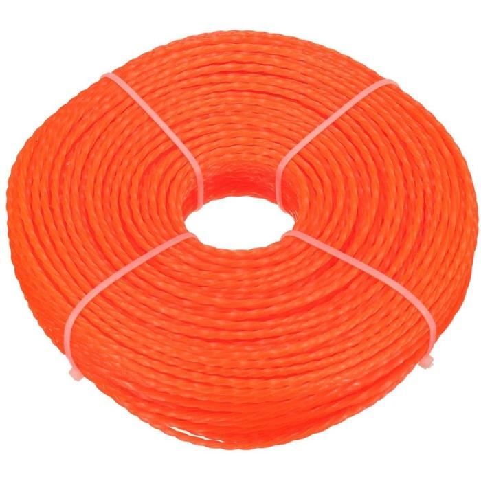 Cordons de tirage 2.4mm GRAPHE Strimmer Ligne Strimmer Brushcutter Tondeuse Nylon Cordon Cordon ...