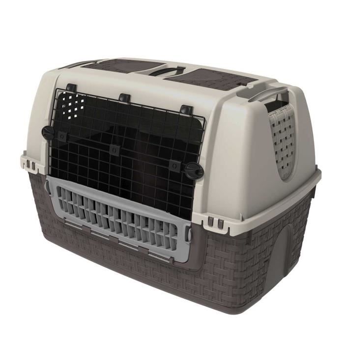 Caisse de Transport pour Chien - Bama Pet - Easy Tour - 88 x 52 x 60 cm ...
