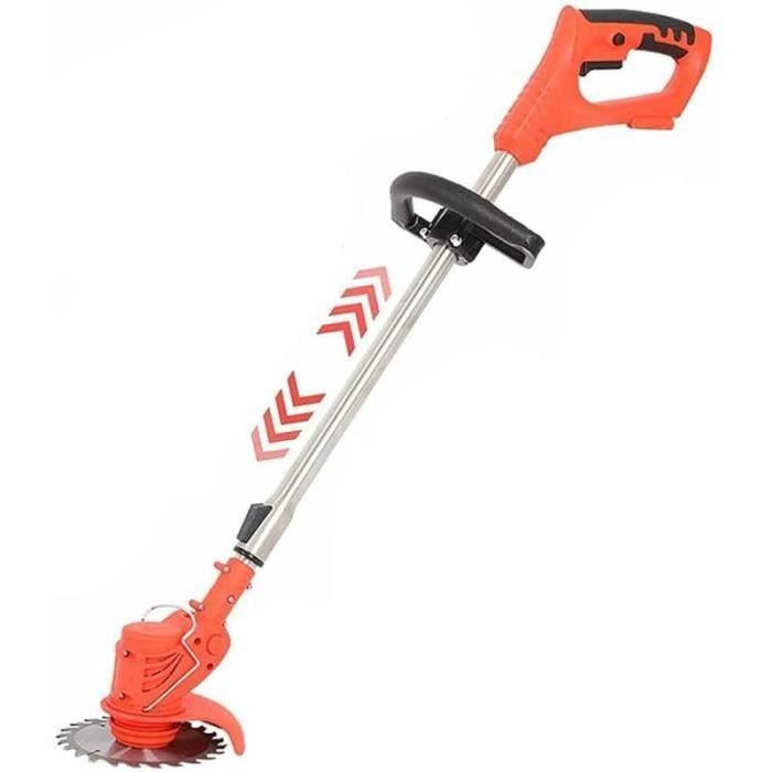 Débroussailleuse d'herbe Électrique 24V Coupe-Bordure sans Fil Coupe-Herbe d'herbe De Tondeuse ...