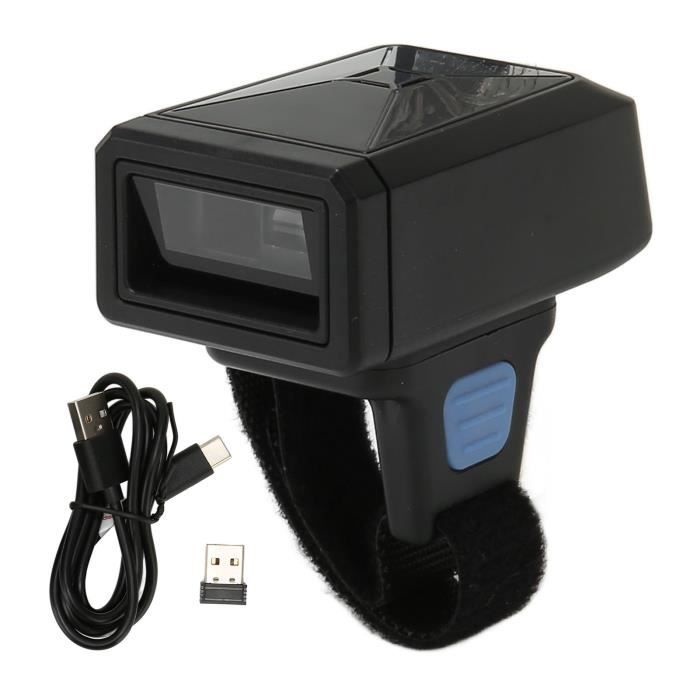 Scanner De Codes-Barres En Anneau Sans Fil Ring Barcode Scanner ...