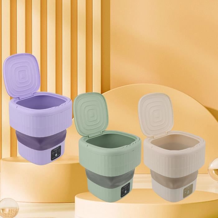 Machine à laver portable - HURRISE - Mini laveuse 9L - 10W - Pliable ...