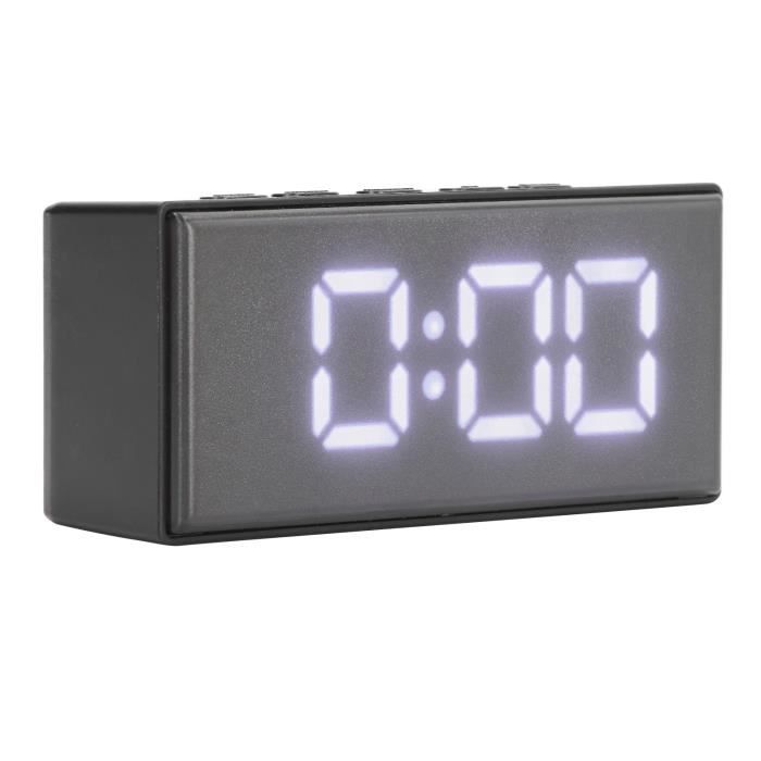 COC-(Blanc) Horloge LED Horloge Numérique Rétro-éclairage à économie ...