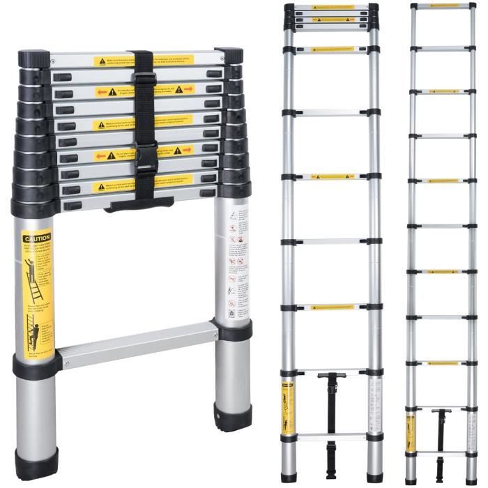 3.2M télescopique, Aluminium Bricolage Pliable Extensible Unique Droite ...