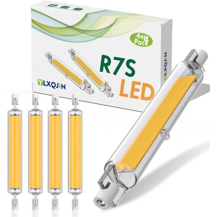 Ampoule R7S 118Mm Led Dimmable, 15W Ampoule Led R7S 118Mm Cob Lampe ...