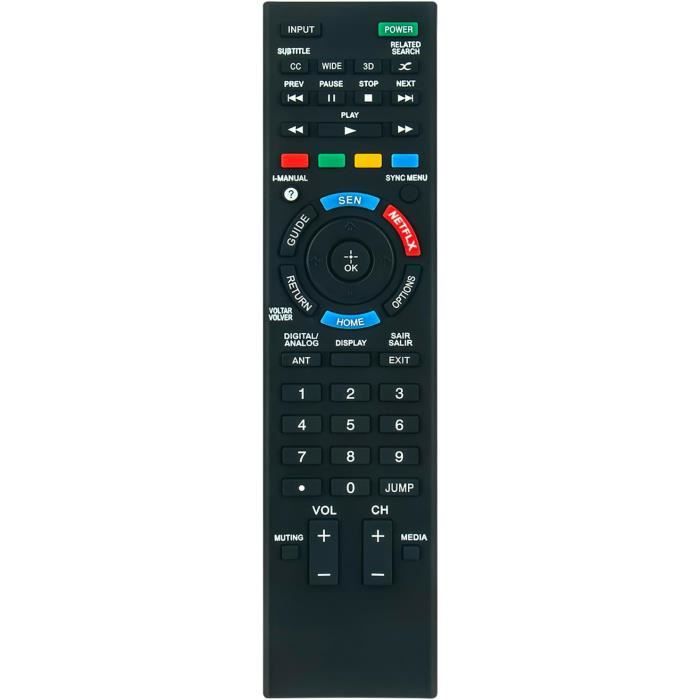 Rm-Yd088 Remplacement De La Télécommande Appropriée Sony Lcd Led 3D Tv ...
