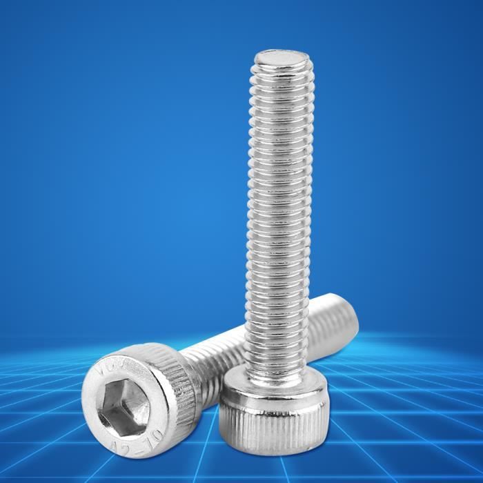 Vis à tête cylindrique - SHIPENOPHY - Acier inoxydable 304 - Résistant ...