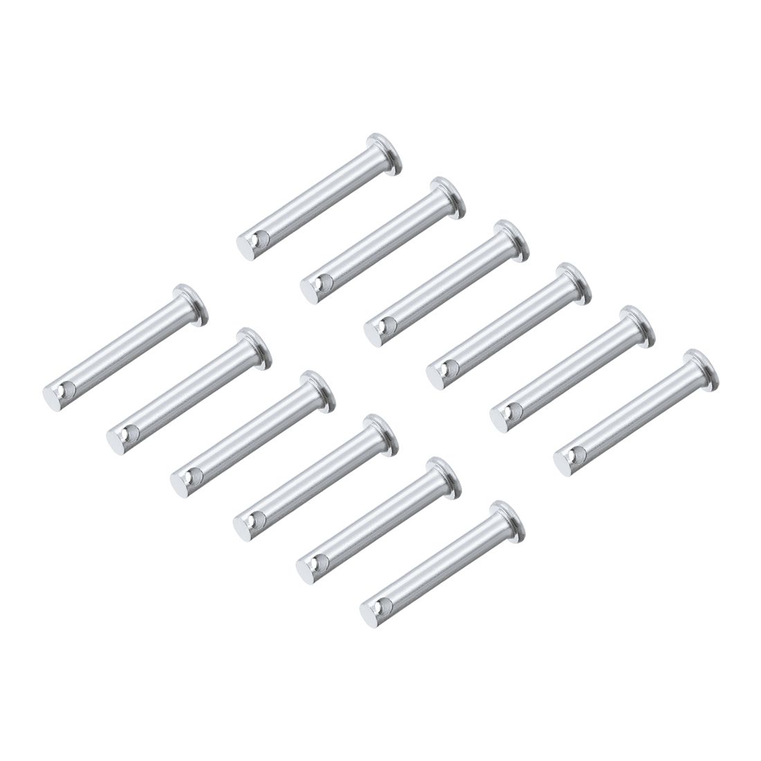 SOURCING MAP Goupilles de chape à trou unique 5mm x 35mm Goupille de ...