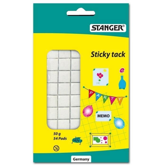 STANGER - Pàte à Fix Patafix 50 Grammes, 54 Blocs X 1,2 Cm - Cdiscount ...