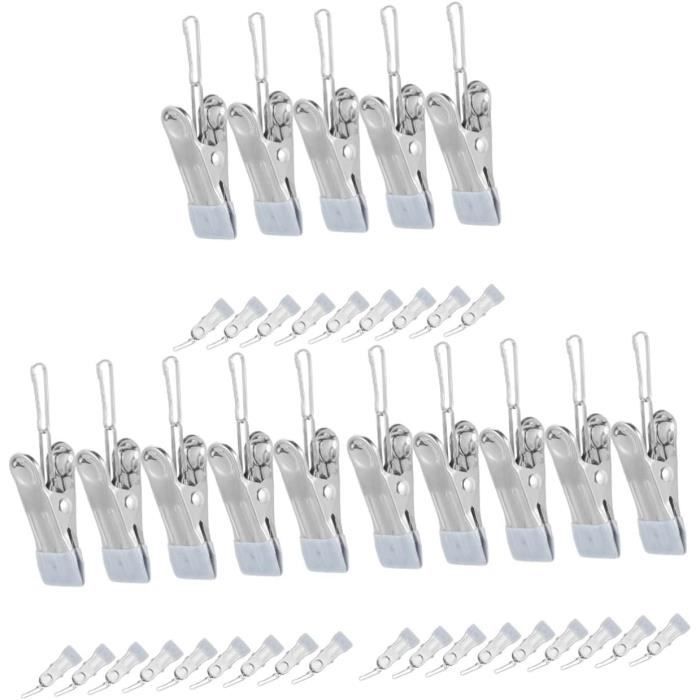 Pince À Linge Avec Boucle De Suspension 60 Pièces Costume Clip Pantalon ...