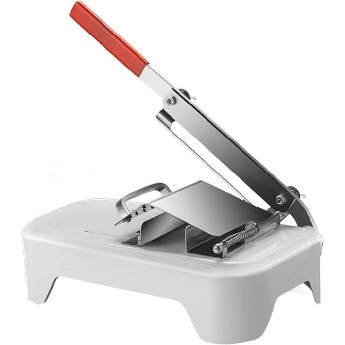 Manuel De Trancheuse À Viande | Trancheuse À Viande Congelée Manuelle ...