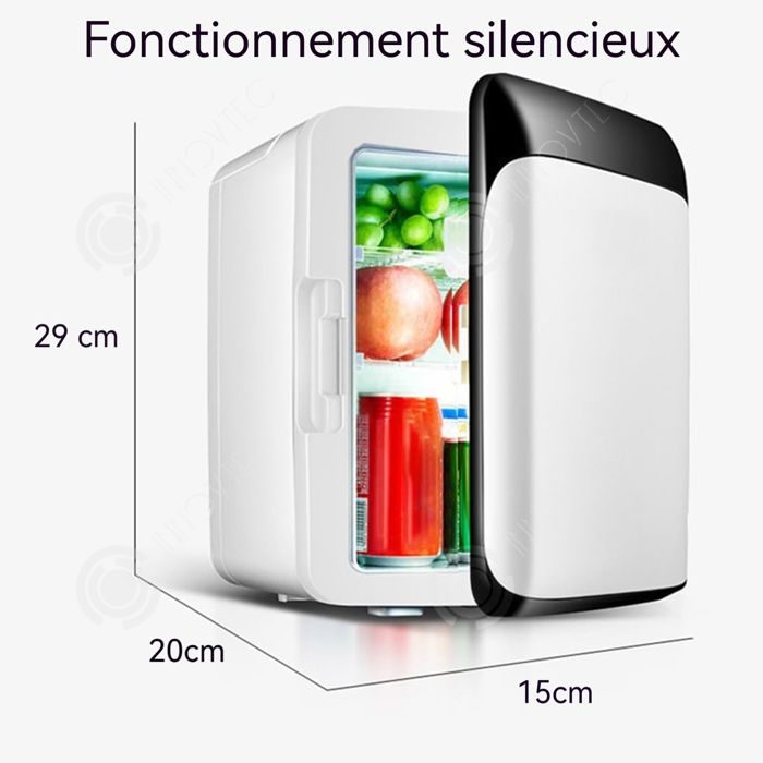 INN Mini Frigo 10L 23x26x35cm Réfrigérateur de voiture Conception à ...