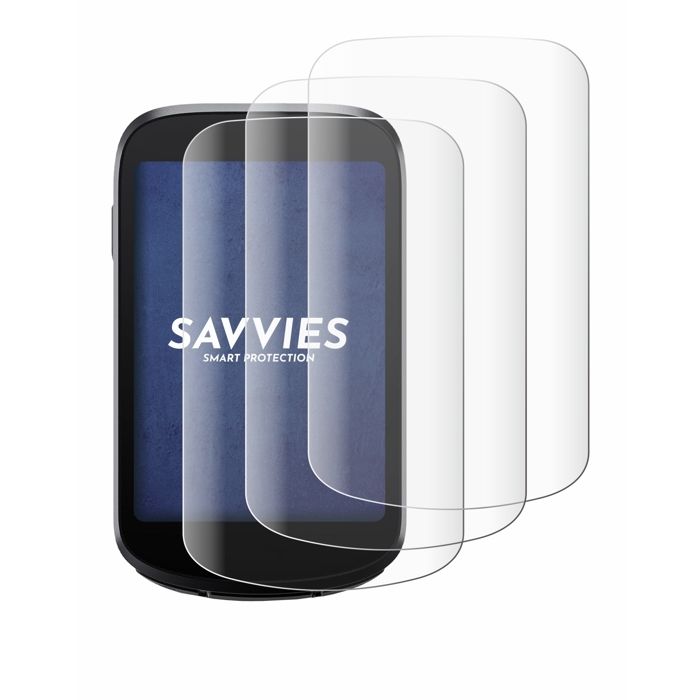 4 Pièces Full-Screen Ecran Protection Savvies pour iGPSPORT BSC500 Full ...