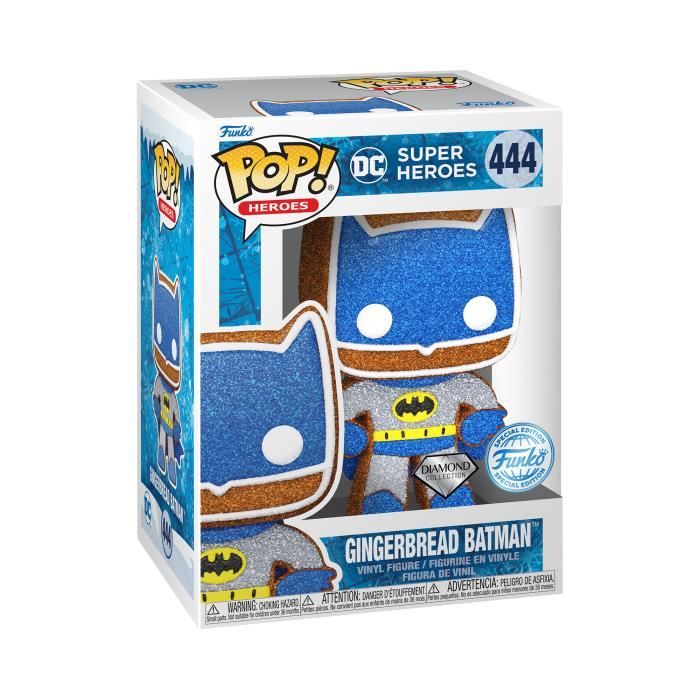 Figurine Funko Pop! Heroes: DC Holiday - Gingerbread Batman (Diamond ...