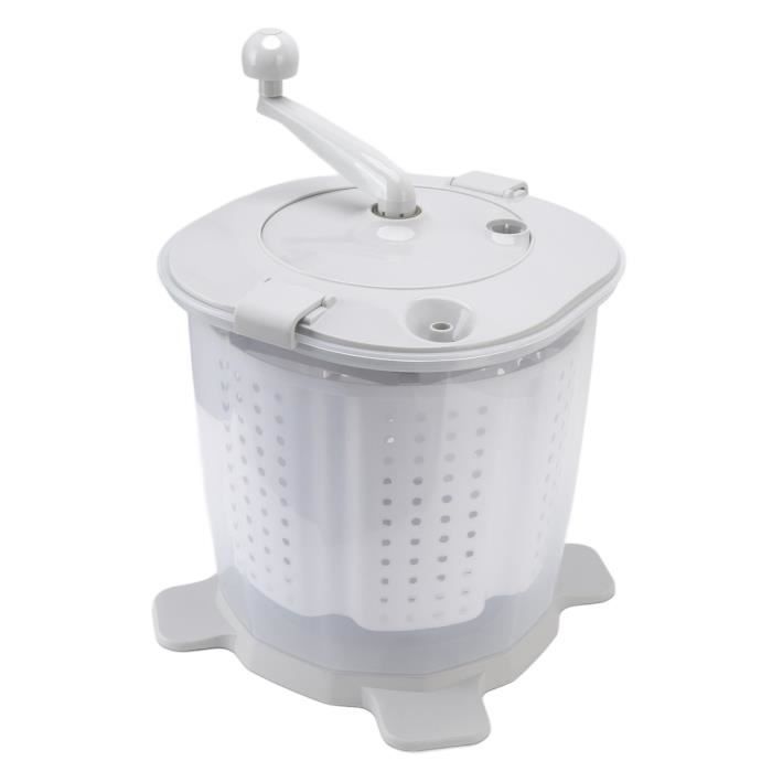 Machine à laver manuelle - VBESTLIFE - Portable - 1200 Tours/min - Gris ...