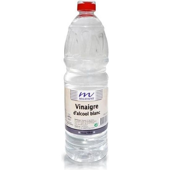 Maayane Vinaigre d'alcool blanc 100cl - Cdiscount Au quotidien