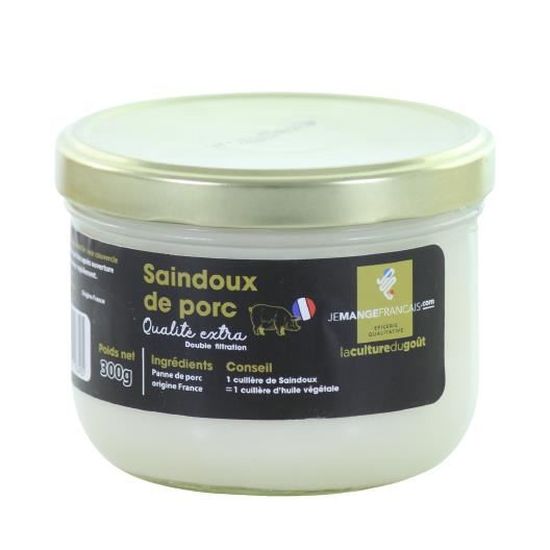 Saindoux France - Qualité Extra Double Filtration - Cdiscount Au quotidien