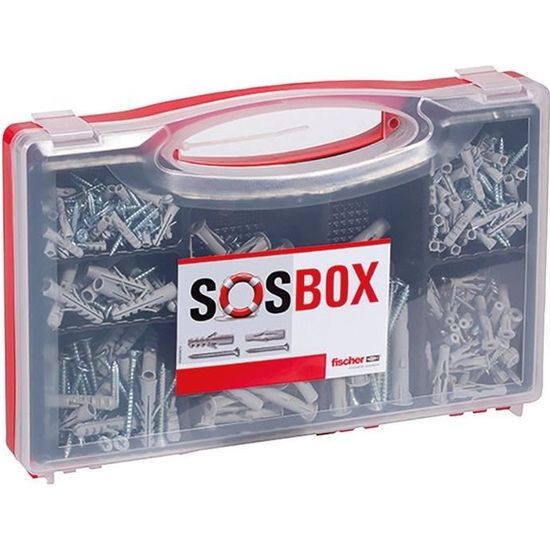 FISCHER - SOS BOX - 360 pièces - Cdiscount Maison