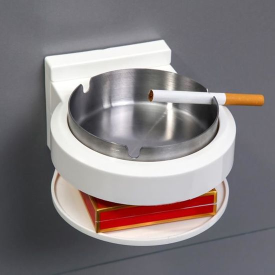 Duokon Round Shape Men Ashtray, Ashtray, for Bathroom Toilet Use linge ...