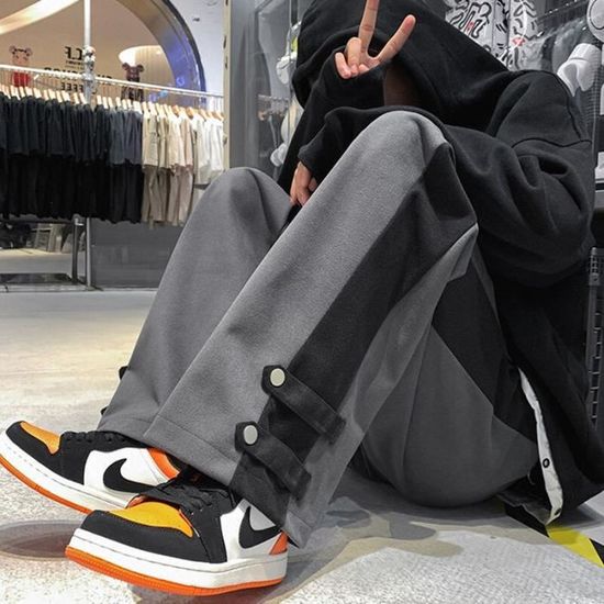 Tenue professionnelle,Pantalon de Jogging coréen pour homme,vêtement ...