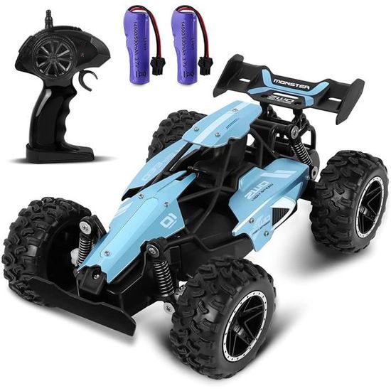 RUMOCOVO® Voiture Télécommandée 2.4 Ghz 2WD Véhicule ménager Radio RC Voiture pour enfants ...