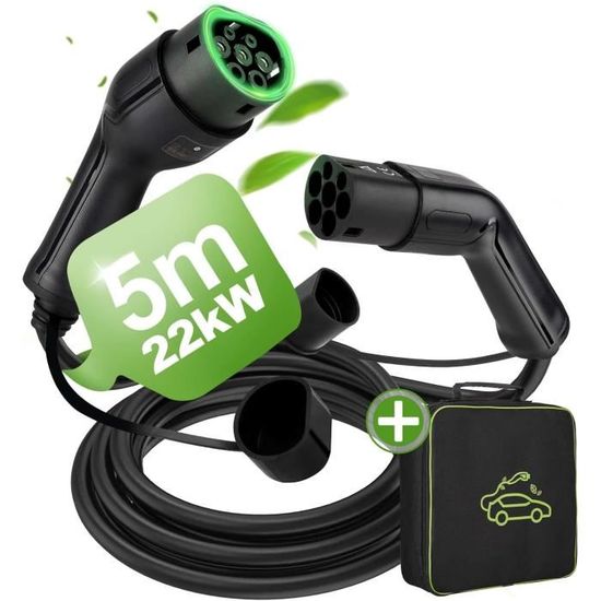 Câble De Recharge Ev-| 32Amp | Puissance De Sortie Maximale 22Kw ...