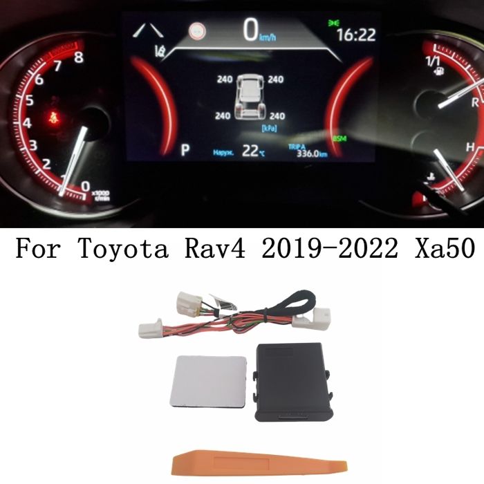 Pour Toyota Rav4 2019-2022 Xa50 Smart Car TPMS Système de surveillance ...