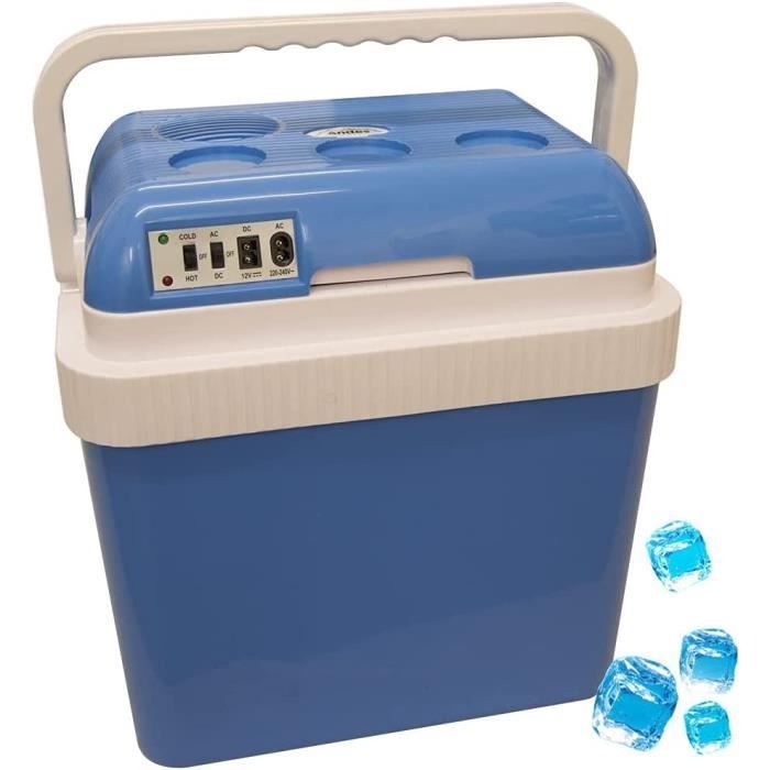 24L Cool Car Frigo éLectrique CongéLateur, 12-220V RéFrigéRateur ...