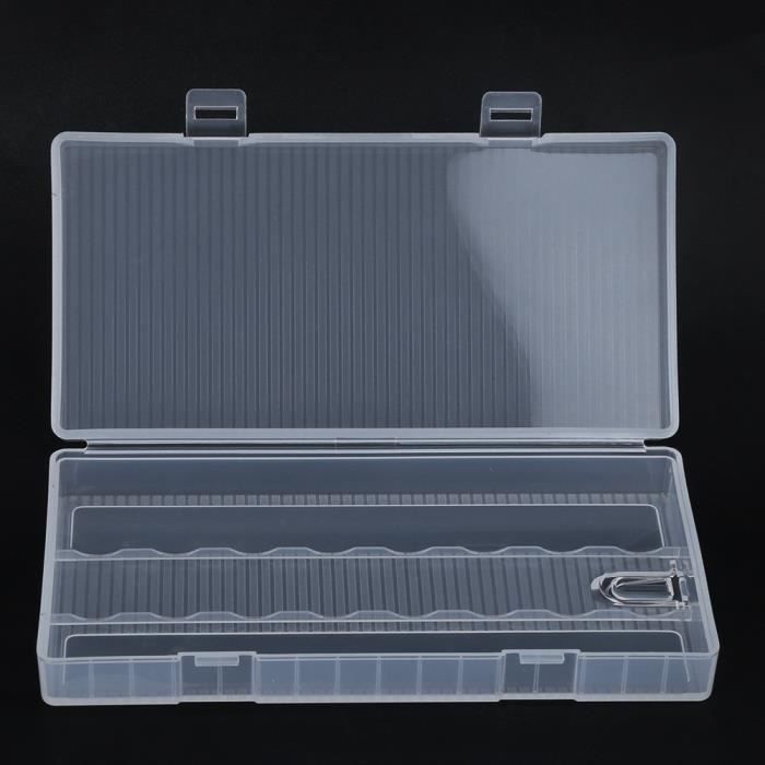 Boîte de rangement de batterie, support de batterie 18650 léger ...