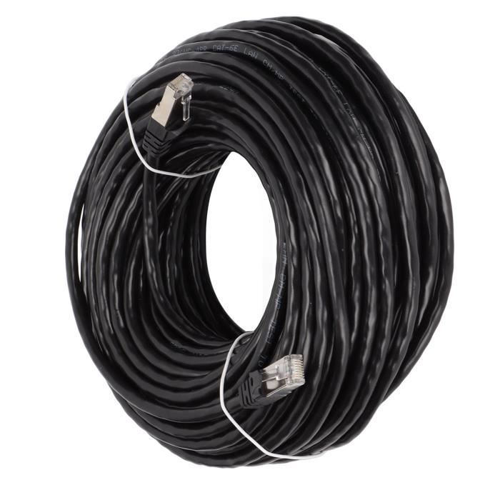 Cordon Ethernet Cat 6 Câble Ethernet Cat 6, câble Internet en PVC haute ...