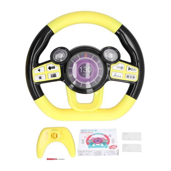 Fdit Jouet de volant pour enfants Enfants Enfants Conduite Simulation Volant Jouets Éducatifs ...