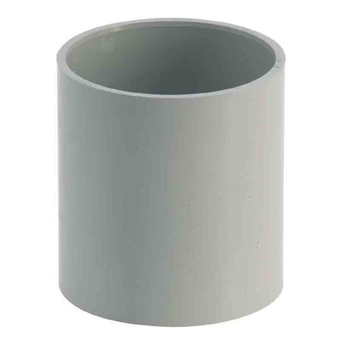 Raccord PVC - GIRPI - Manchon femelle/femelle - Ø 80 mm - Couleur Gris ...