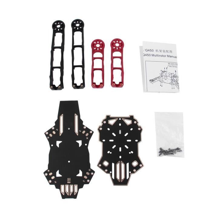 Châssis du drone empattement Frame Kit de Châssis pour FPV Quadcopter ...