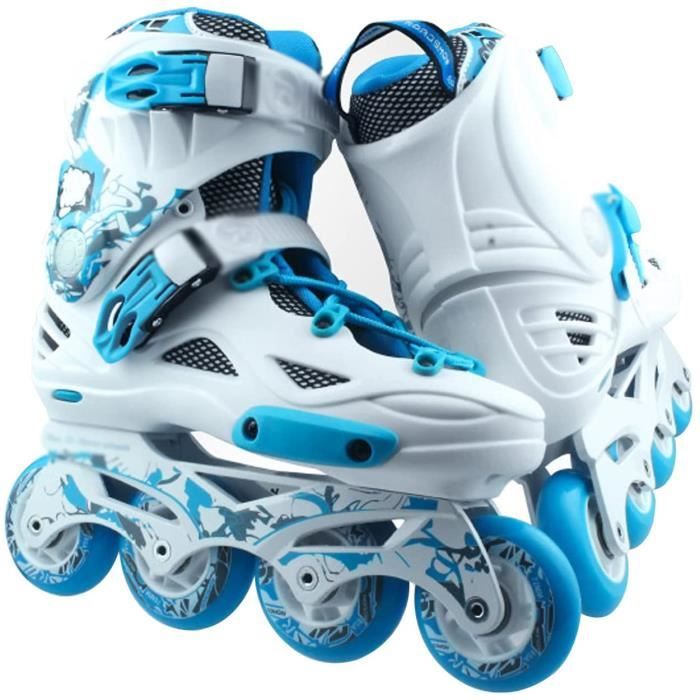 Rollers en ligne,roues led illuminées rollers,pour débutants à l'extérieur et à l'intérieur ...