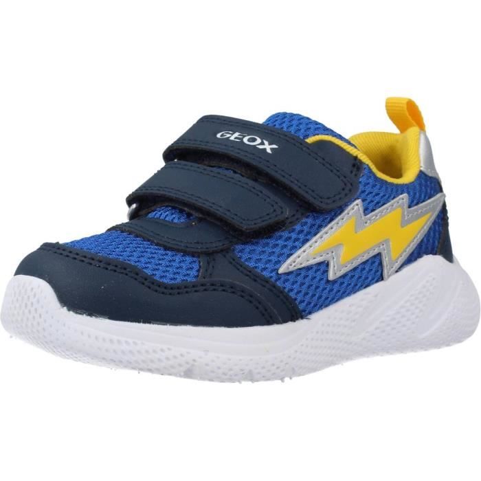 Basket Geox 134148 Bleu - GEOX - Garçon - Enfant - Lacets - Synthétique ...
