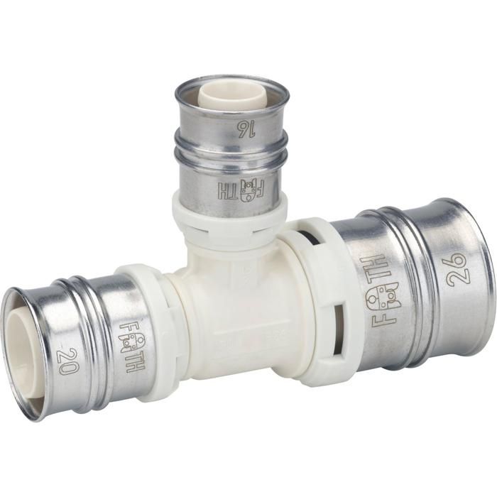 Té réduit XS pour tube multicouches - Diamètre : 32- 16- 32 - Cdiscount ...