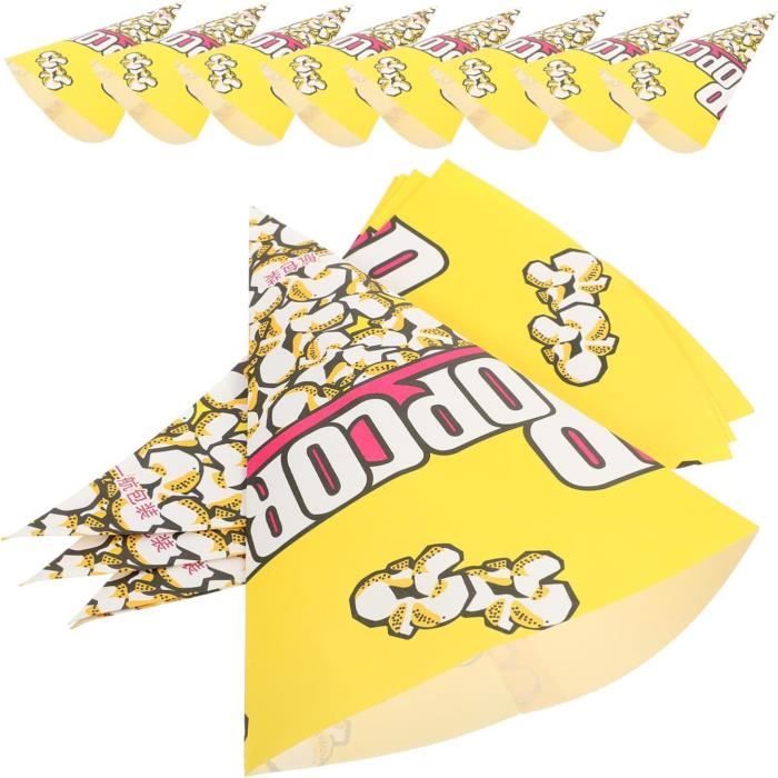 100 Pièces Sacs De Pop-Corn Pour Machine À Pop-Corn Sac À Pop-Corn En ...