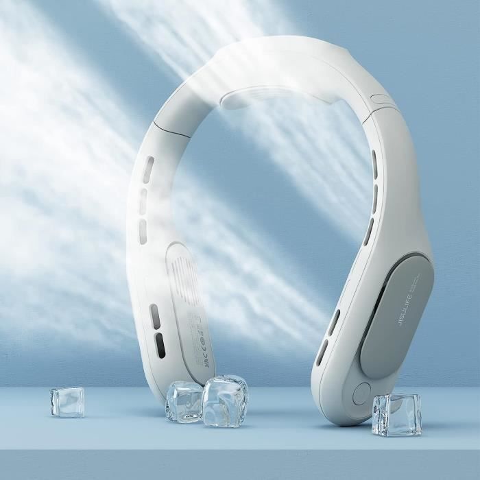 JISULIFE Ventilateur de Cou Portable, Technologie Brevetée, Conception ...