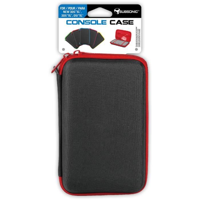 NEW 3DS XL - CONSOLE CASE RED - Cdiscount Informatique
