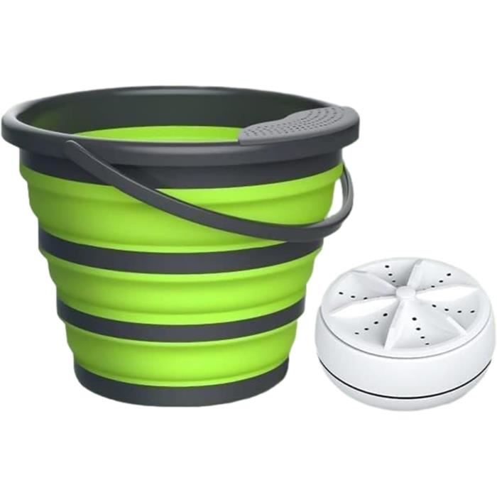 Machine À Laver Pliable, Mini Laveuse De Nettoyage À Ultrasons Et À ...