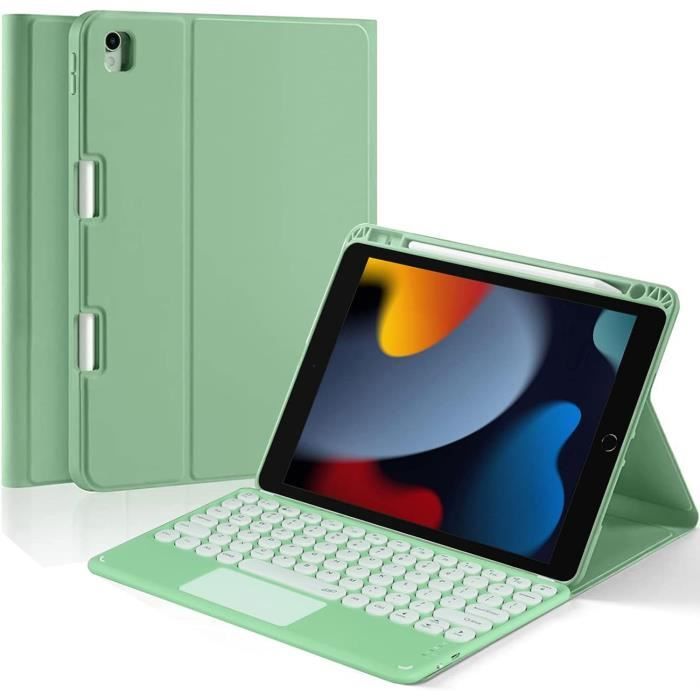 Étui Avec Clavier Touchpad Pour Ipad 10 2 9e 8e 7e Génération 2021