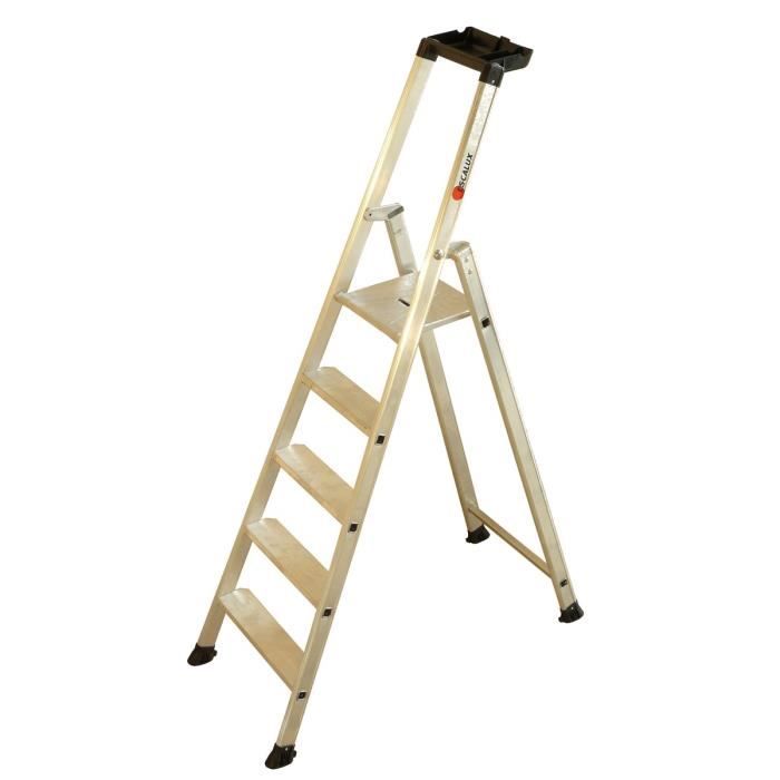 ESCALUX Escabeau Super Pro 5 marches - Cdiscount Bricolage