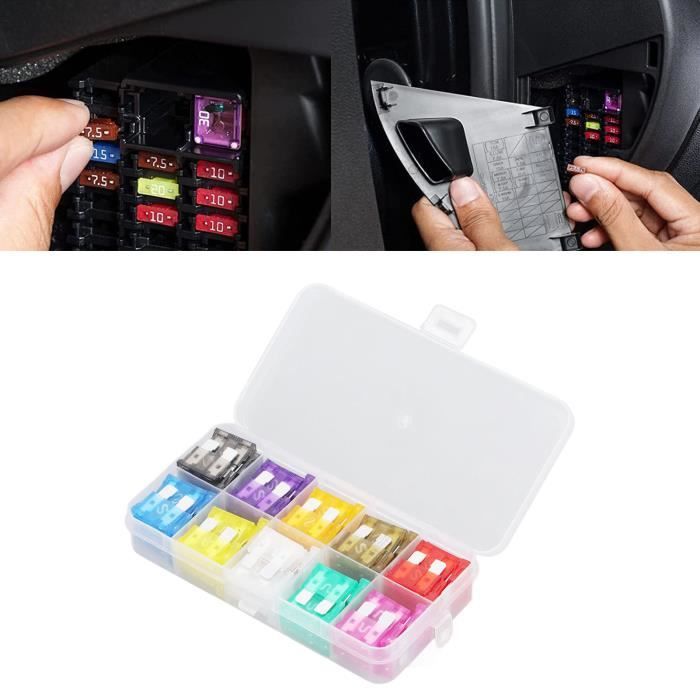 YOSOO fusible de lame de voiture YOSOO jeu de fusibles de voiture YOSOO Fusible de voiture Lot ...