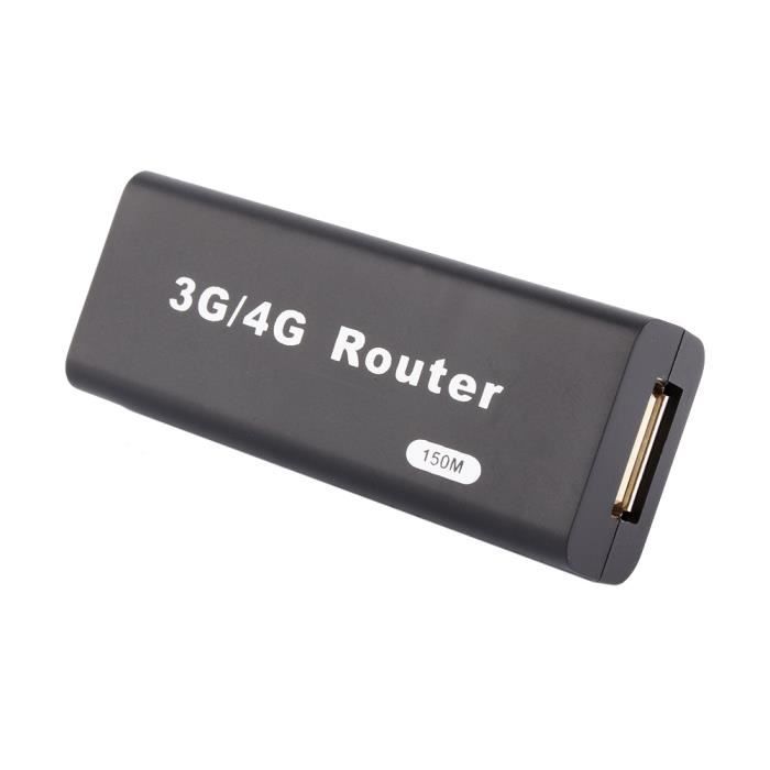 Routeur WiFi Intelligent, Point D'accès Wlan WiFi 3G/4G Portable, Compatible avec HSDPA/HSUPA ...