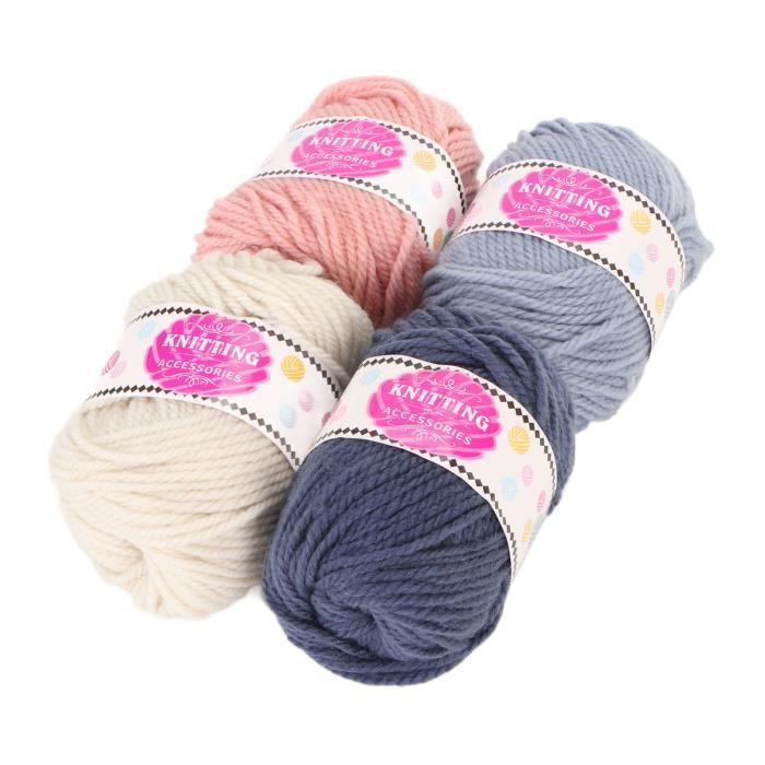 Fil À Tricoter Au Crochet Fil À Crochet Confortable Pour Débutants, Fil ...