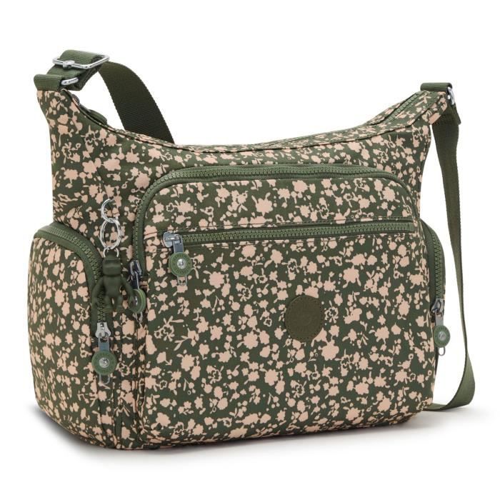 Kipling Basic Print Gabbie Shoulderbag M Fresh Floral [210990] - sac à ...